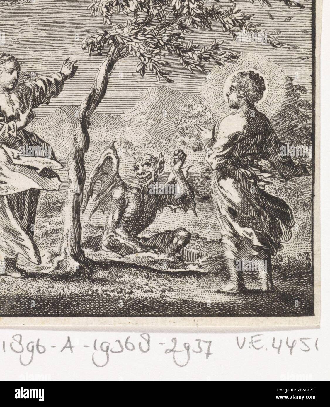 Christ and the soul personified in a storm Jesus and the Soul see a ...