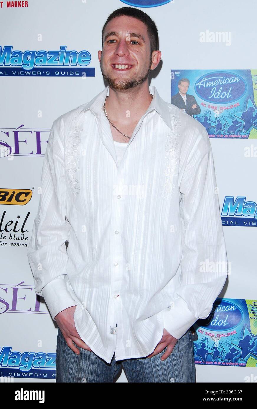 Elliott Yamin, American Idol Season 5 Contestant at the American Idol ...