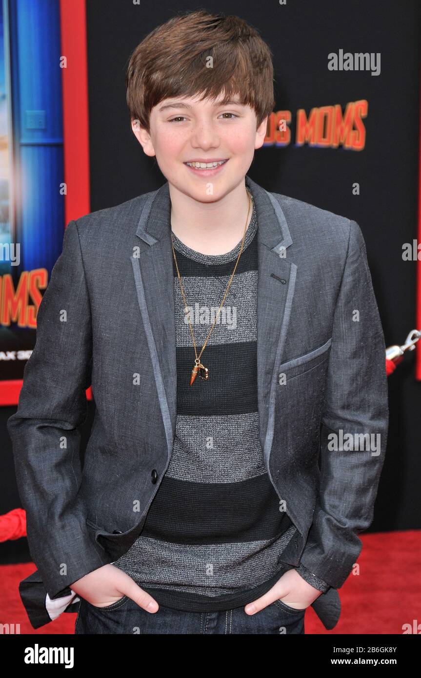Greyson Chance at the World Premiere of "Mars Needs Moms 3D" held at ...