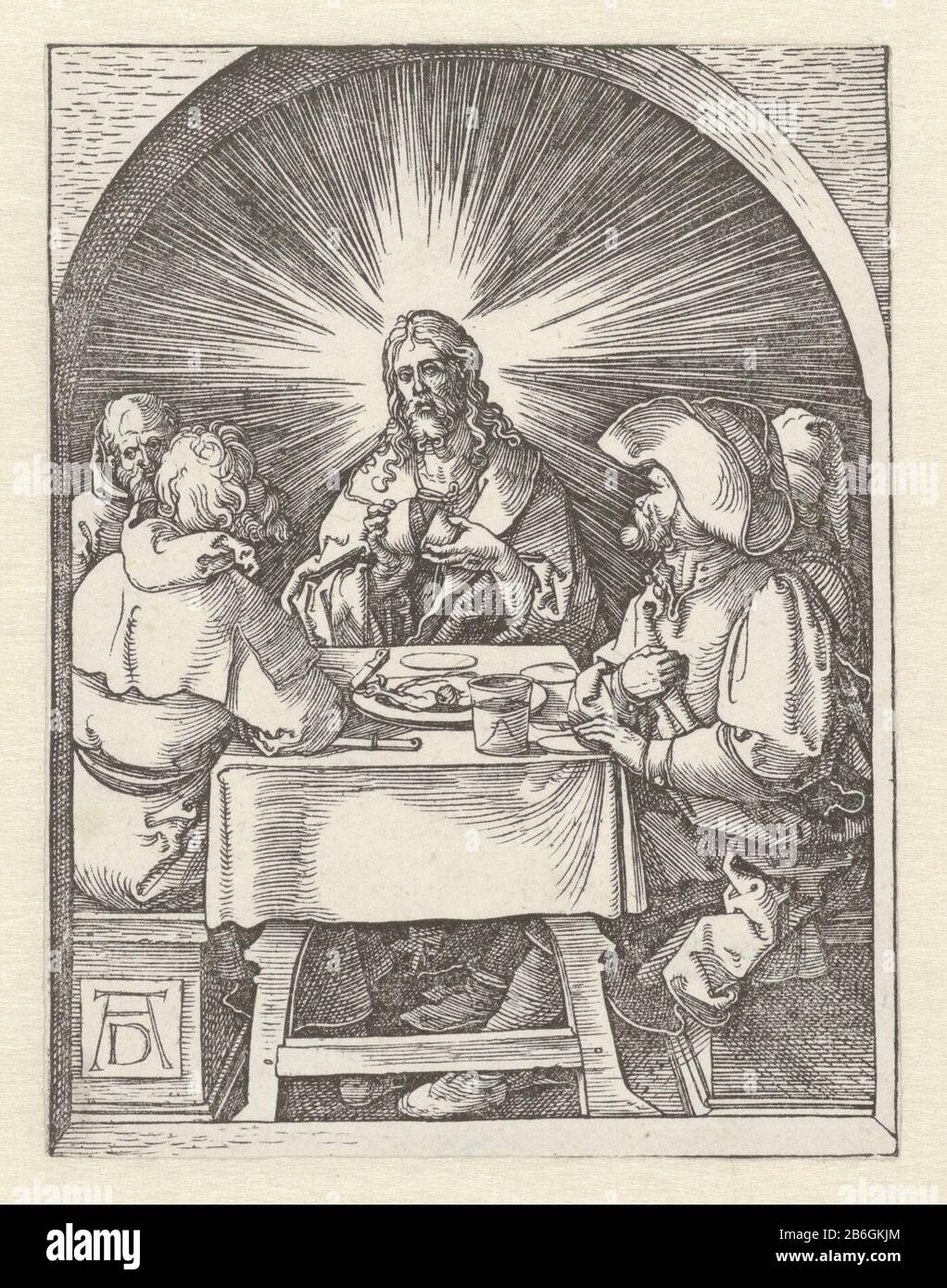 Christ breaking bread hi-res stock photography and images - Alamy