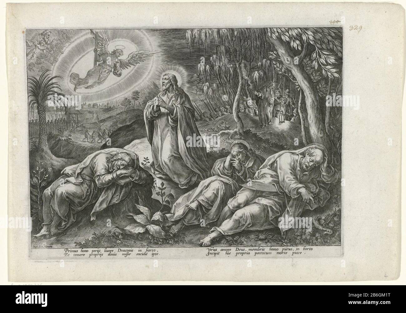 The Sleeping Disciples In The Garden High Resolution Stock Photography ...