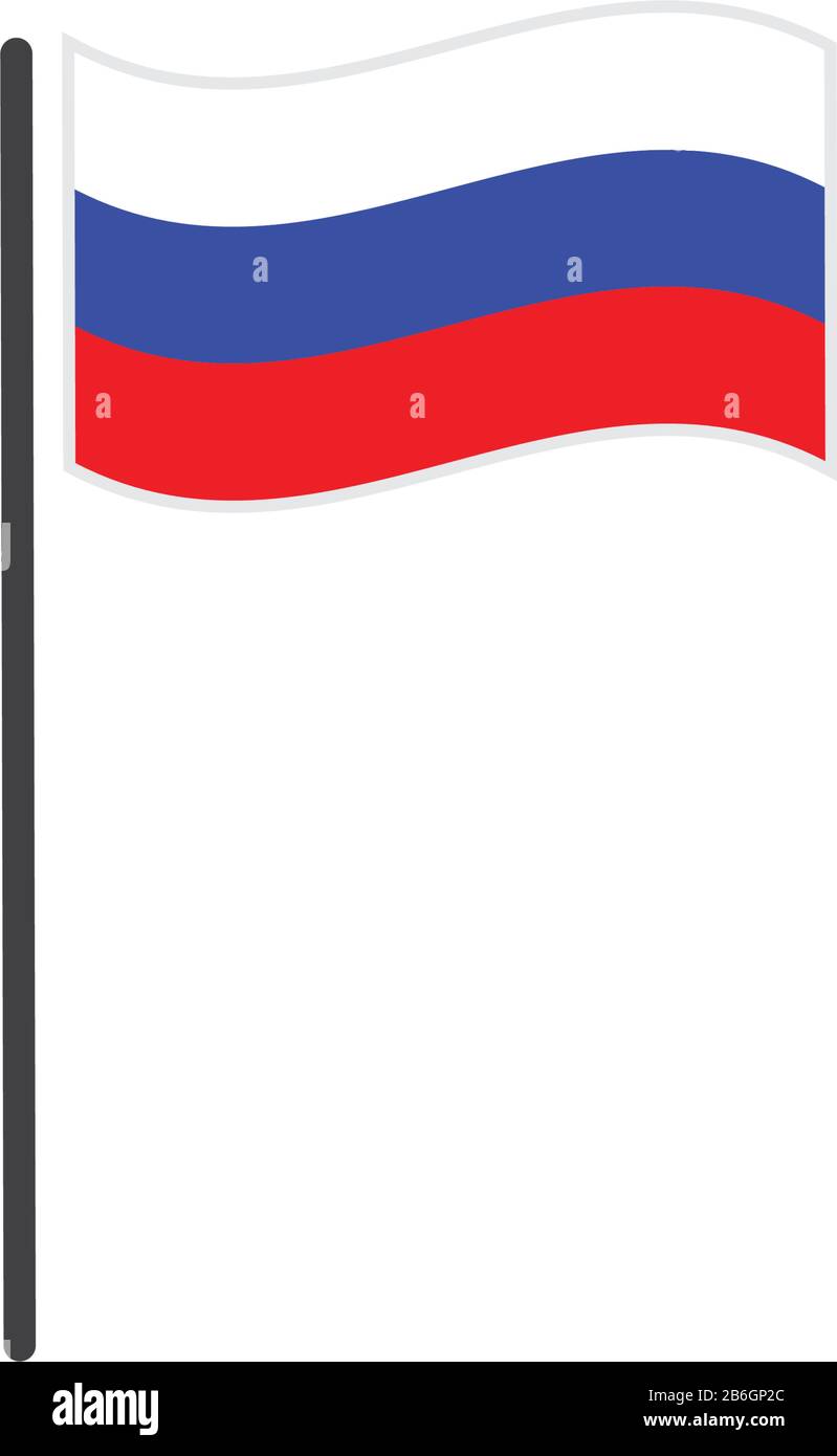 Football fan russian flag Stock Vector Images - Alamy