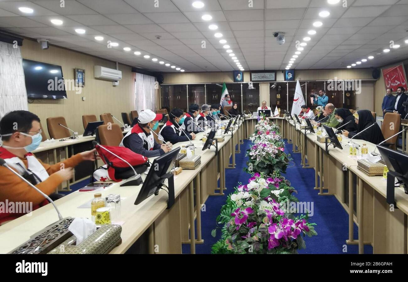 Iranian red crescent society hi-res stock photography and images - Alamy