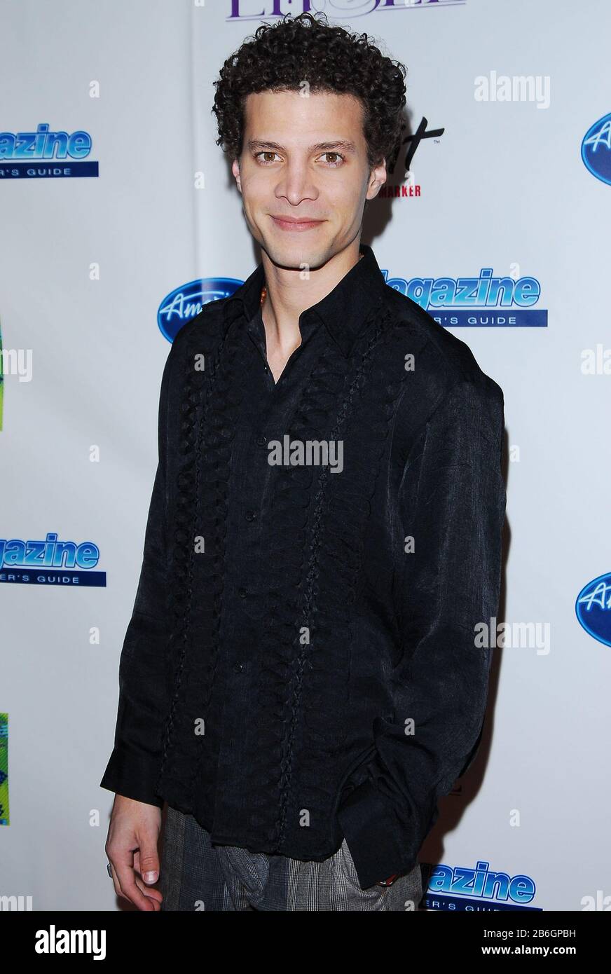 Justin Guarini at the American Idol Season 5 Top 24 Semi-Finalists ...