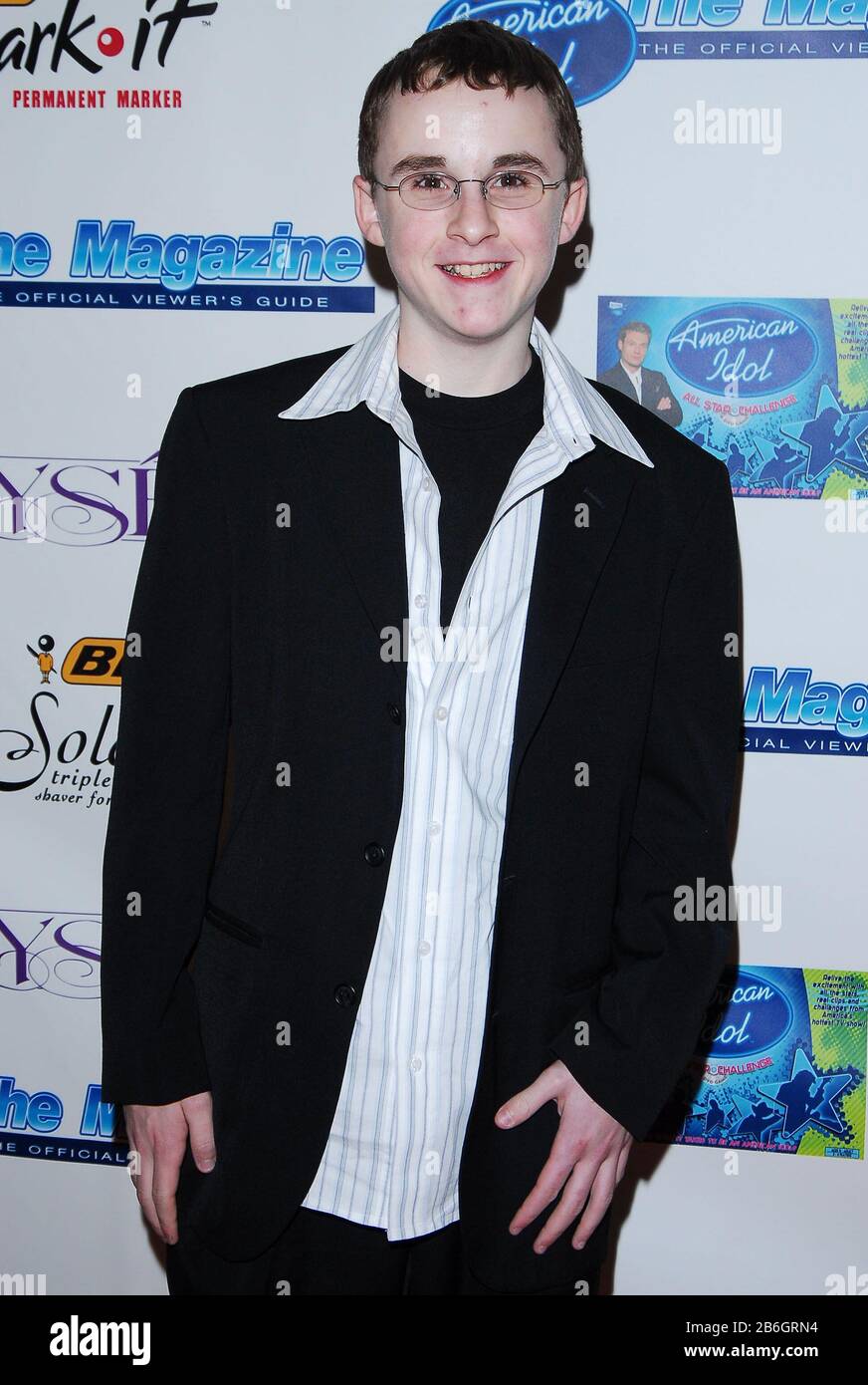 Kevin Covais, American Idol Season 5 Contestant at the American Idol ...