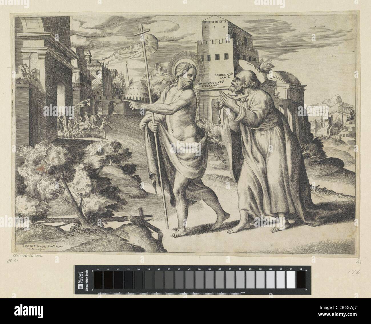 Christ appears to Peter at the gates of Rome Christus verschijnt aan ...