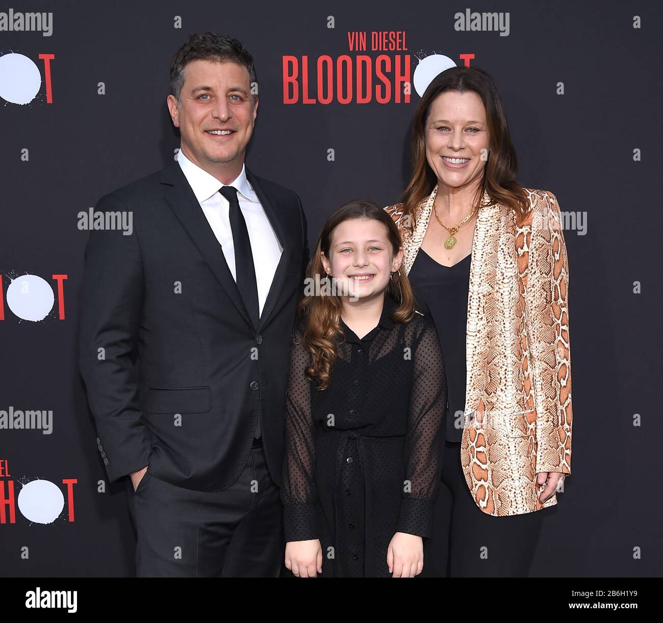 March 10, 2020, Westwood, California, USA: Matthew Rhodes, Arielle ...