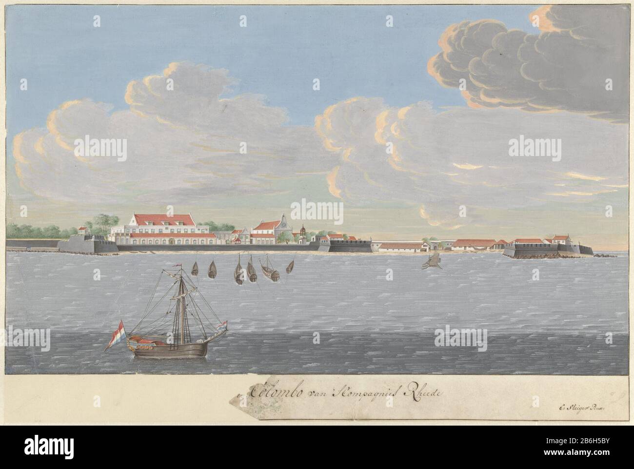 Colombo seen from the speeches el Colombo 's Compagnies Rheede (title ...