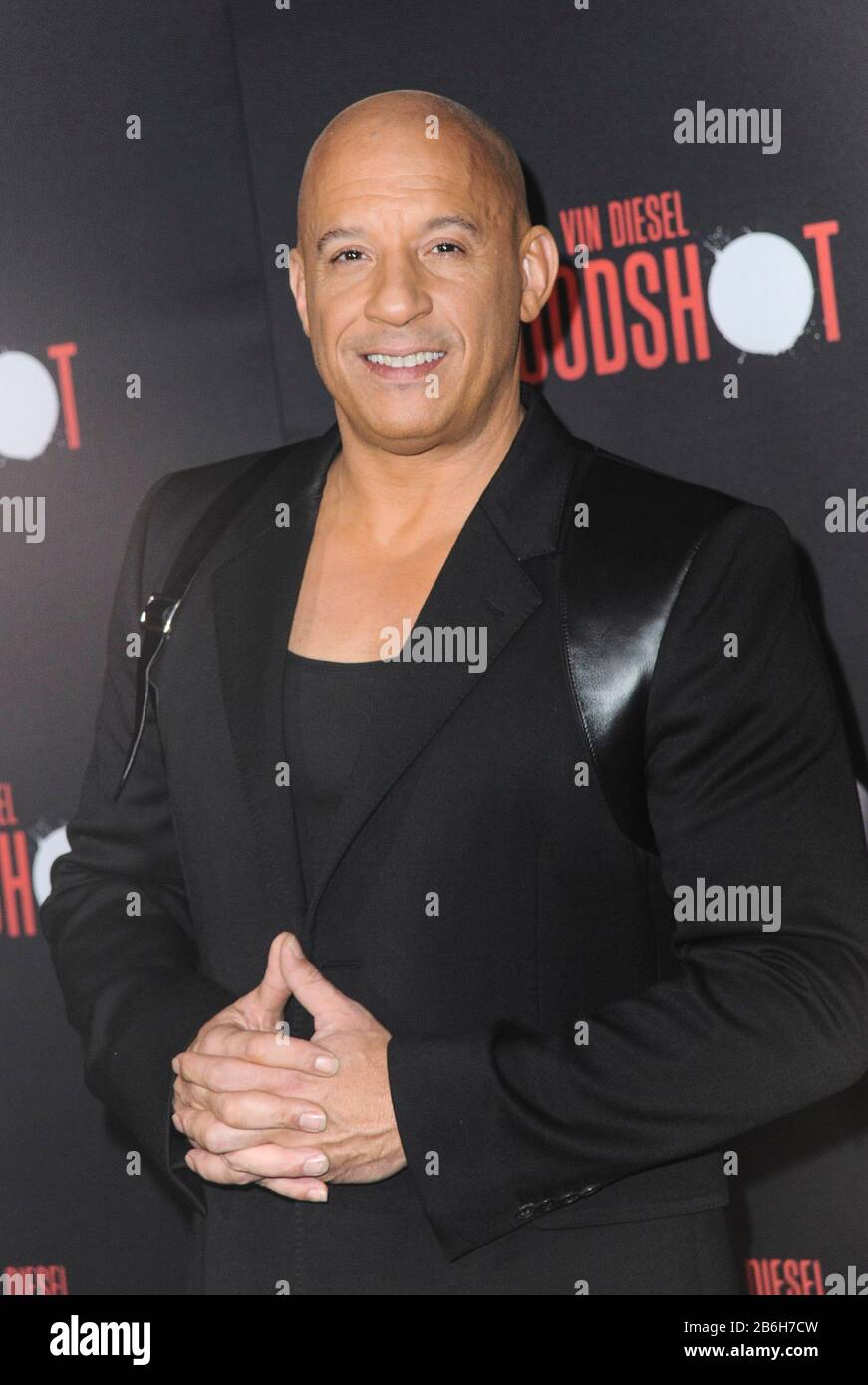 Los Angeles, CA. 10th Mar, 2020. Vin Diesel at arrivals for BLOODSHOT ...