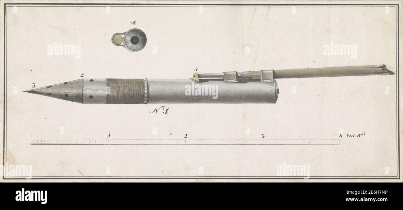 Congreve rocket, may be used by the English at the bombardment of ...