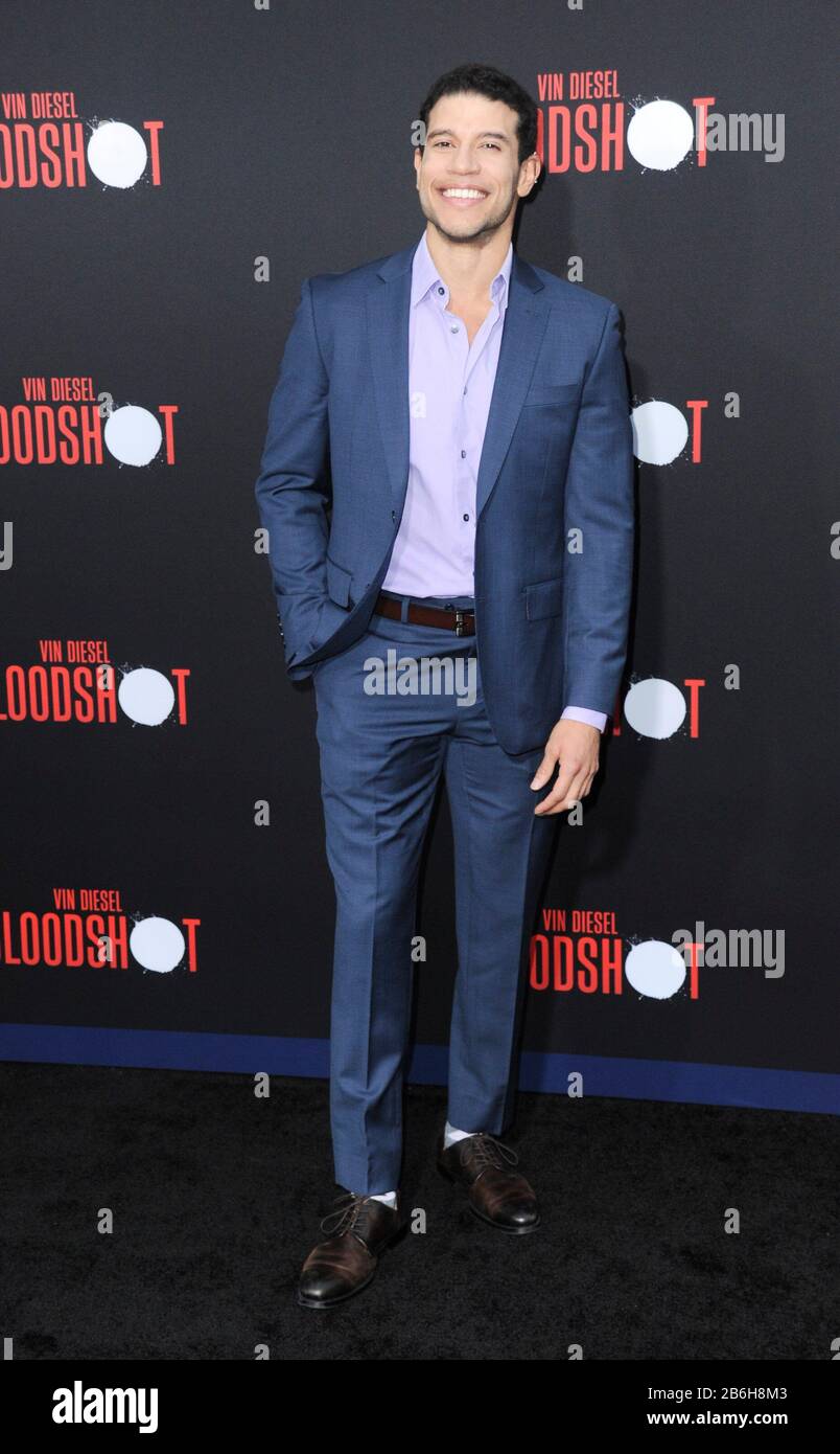 Los Angeles, CA. 10th Mar, 2020. Alex Hernandez at arrivals for ...