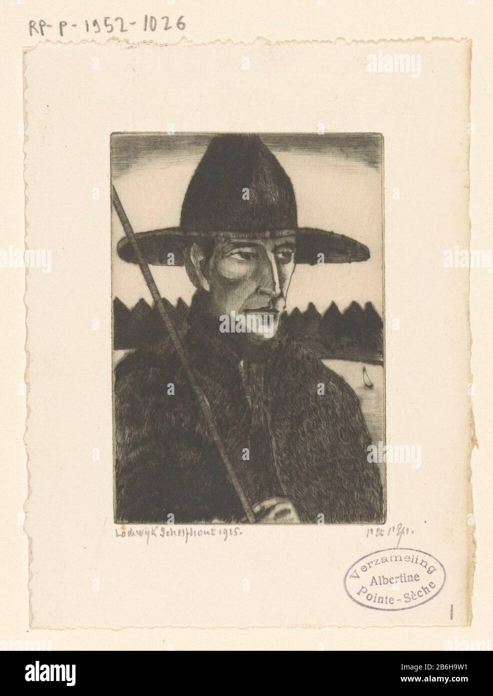 Corsican shepherd Le Berger Corse III (original title) A Corsican ...