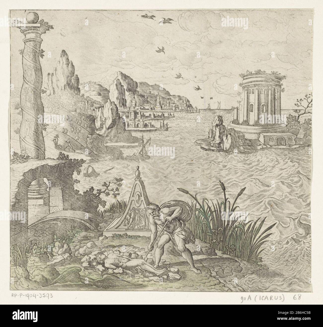 Daedalus en Icarus Metamorfosen van Ovid (serietitel) Daedalus and ...