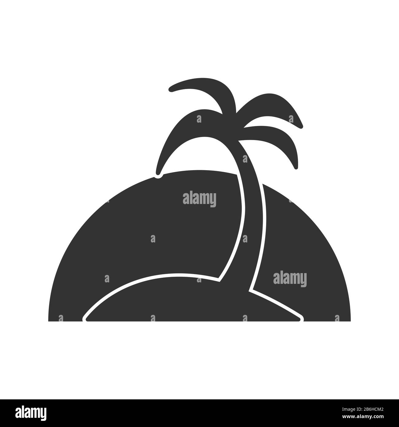 Editable palm tree hi-res stock photography and images - Alamy