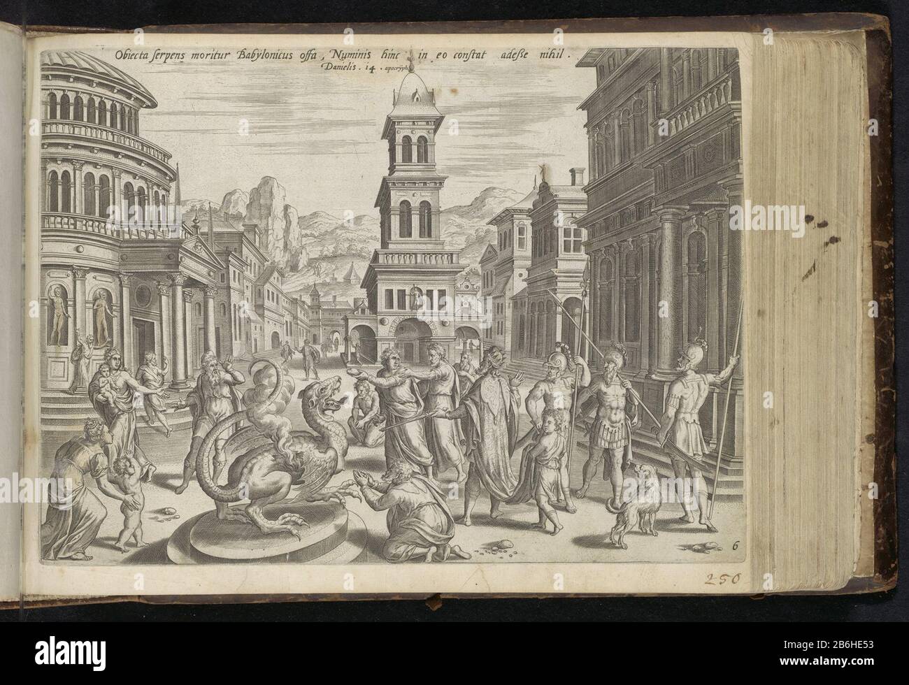 Daniel stands with king Cyrus the dragon of Babylon, who is worshiped ...