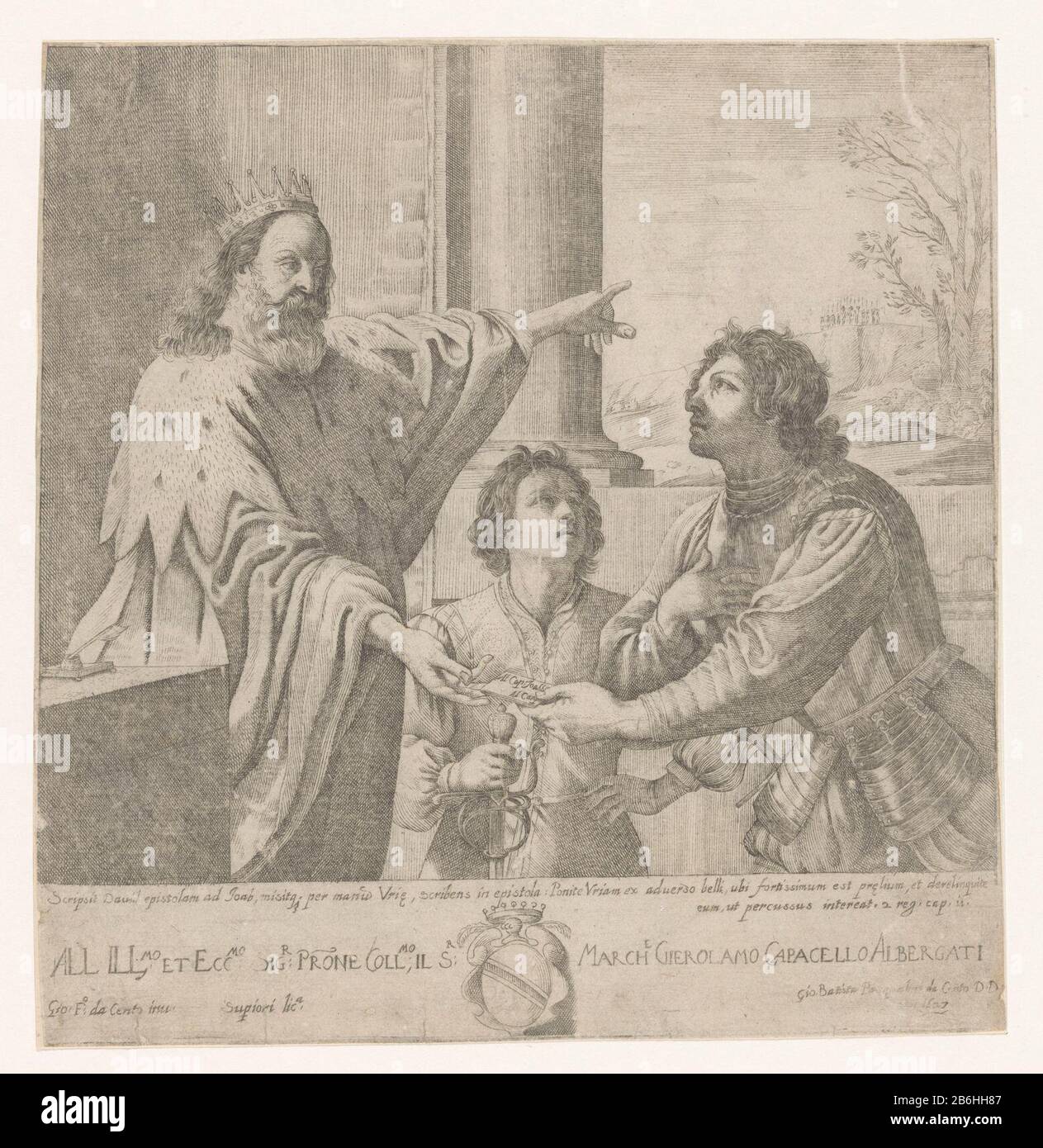 King david handing hi-res stock photography and images - Alamy