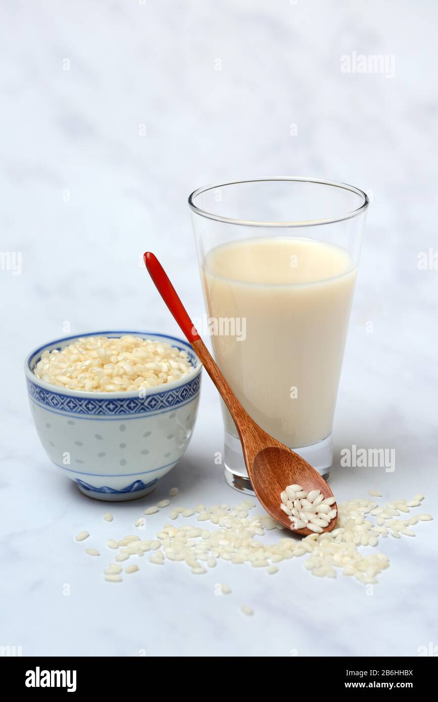 Rice and milk hi-res stock photography and images - Alamy