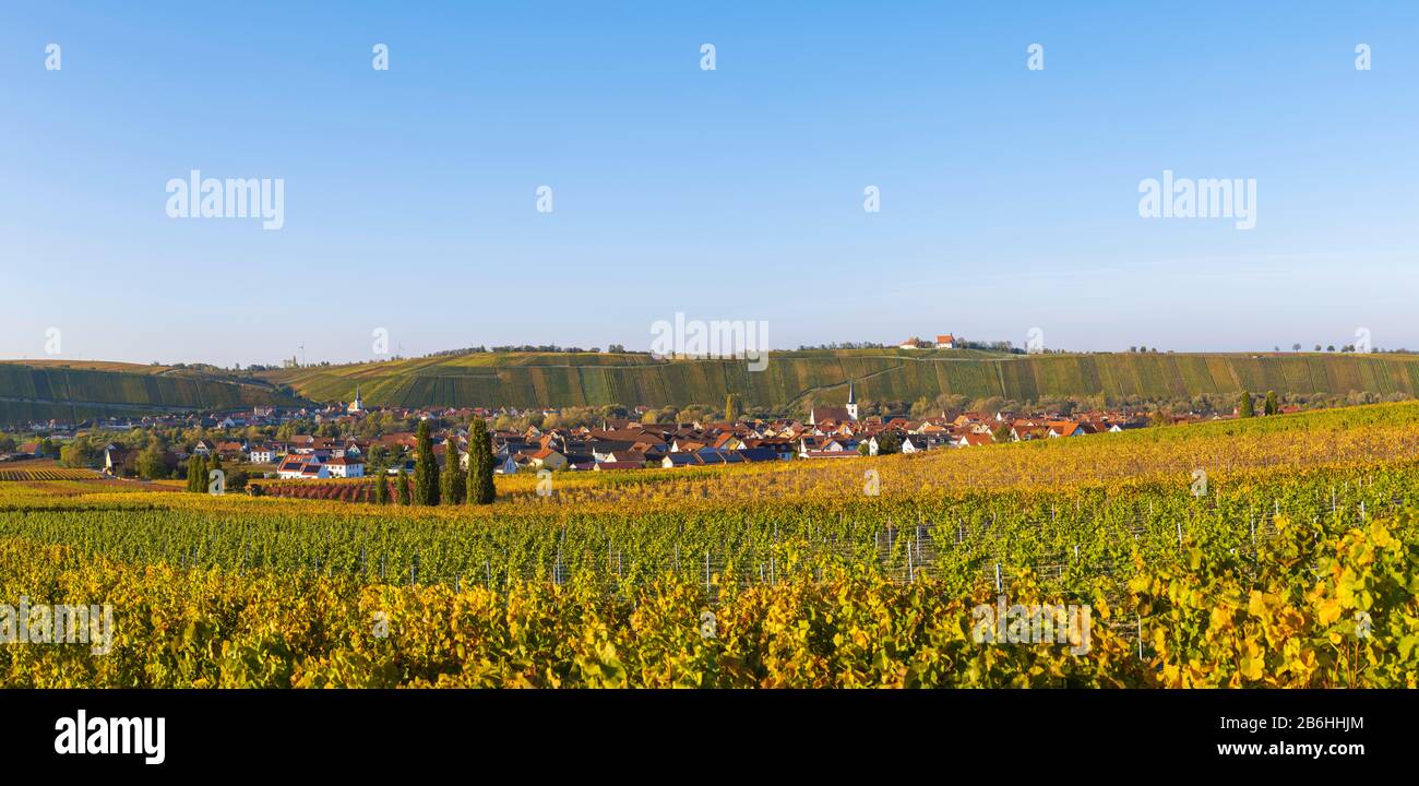 Nordheim am main and behind escherndorf hi-res stock photography and ...