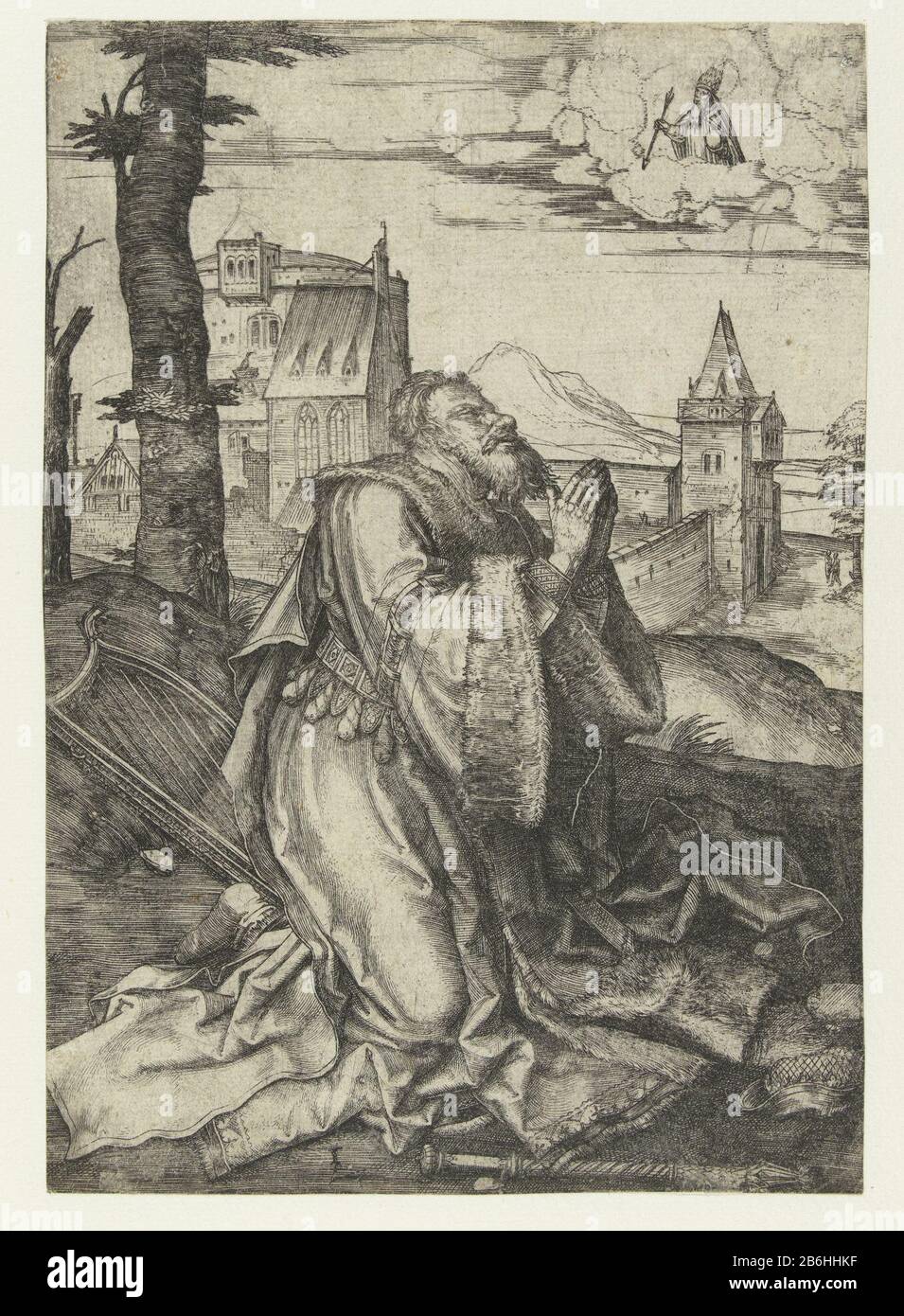 David communicating with god hi-res stock photography and images - Alamy