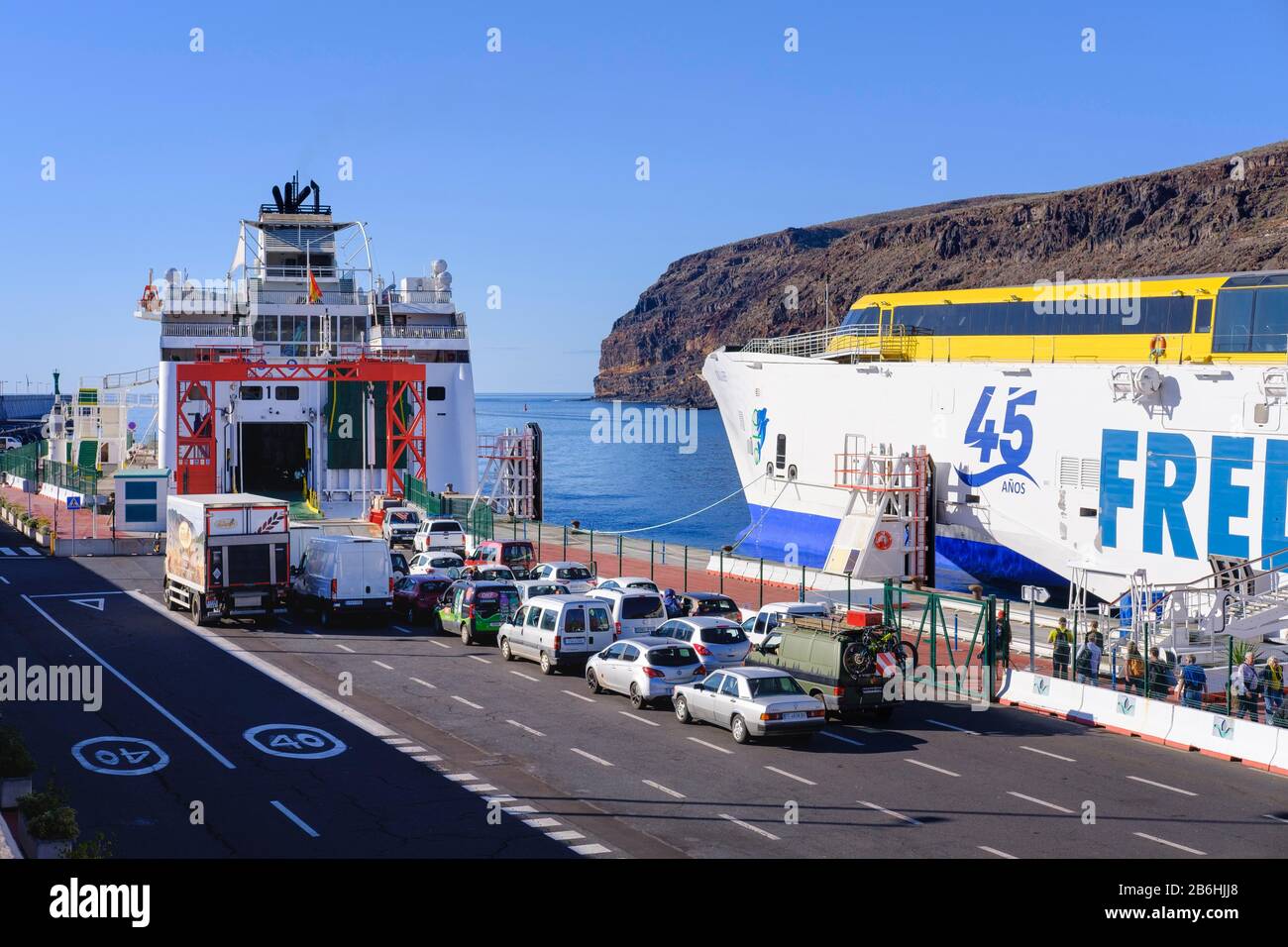 Car cars ferry hi-res stock photography and images - Alamy