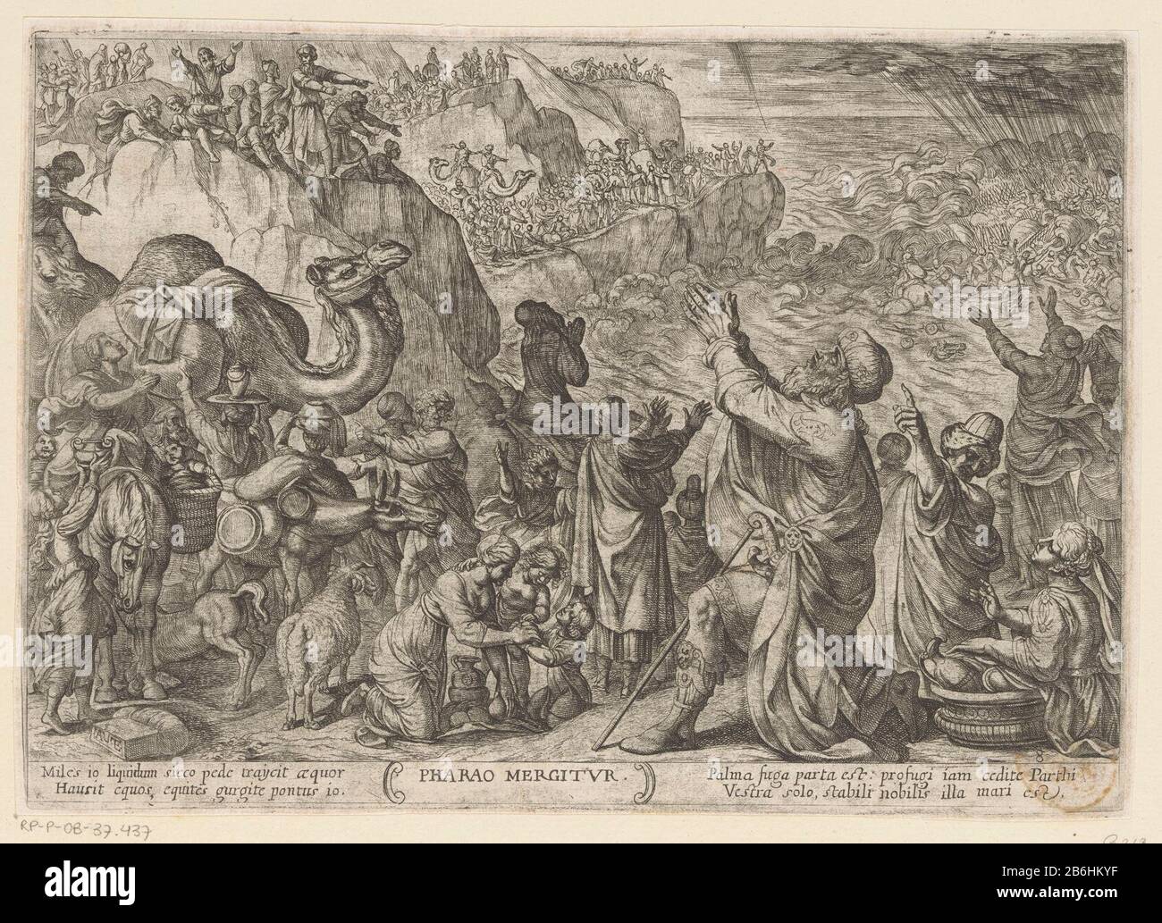 The israelites crossing the red sea hi-res stock photography and images ...