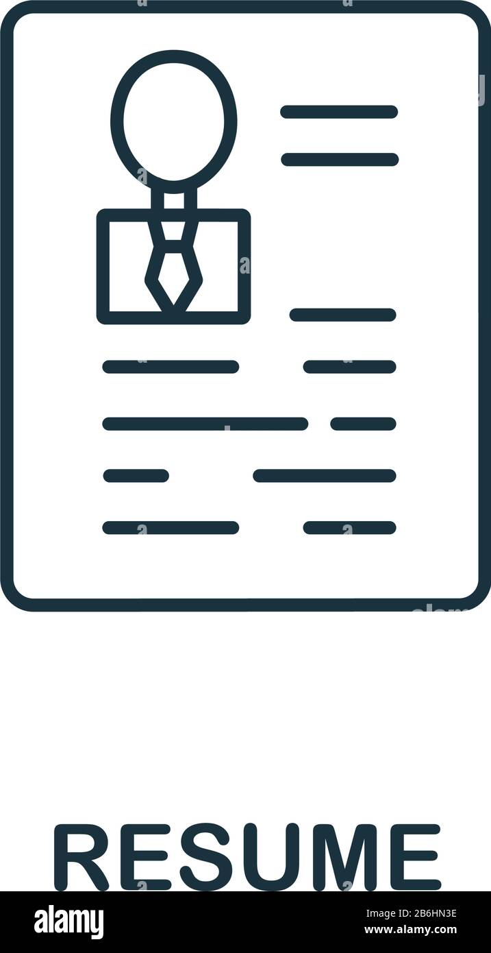 Infographic Icons For Resume