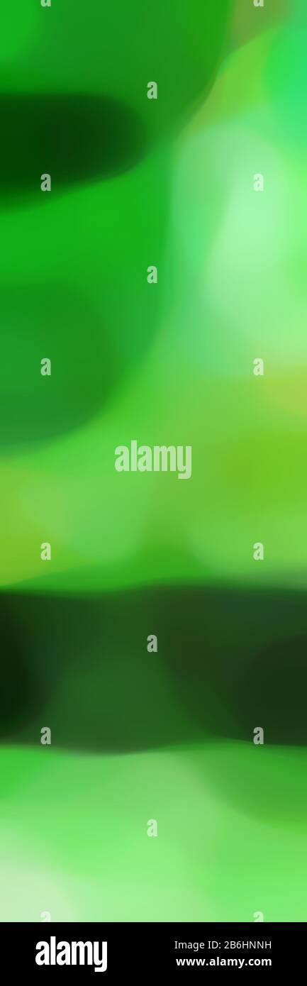 blurred bokeh vertical format background with moderate green, very dark ...