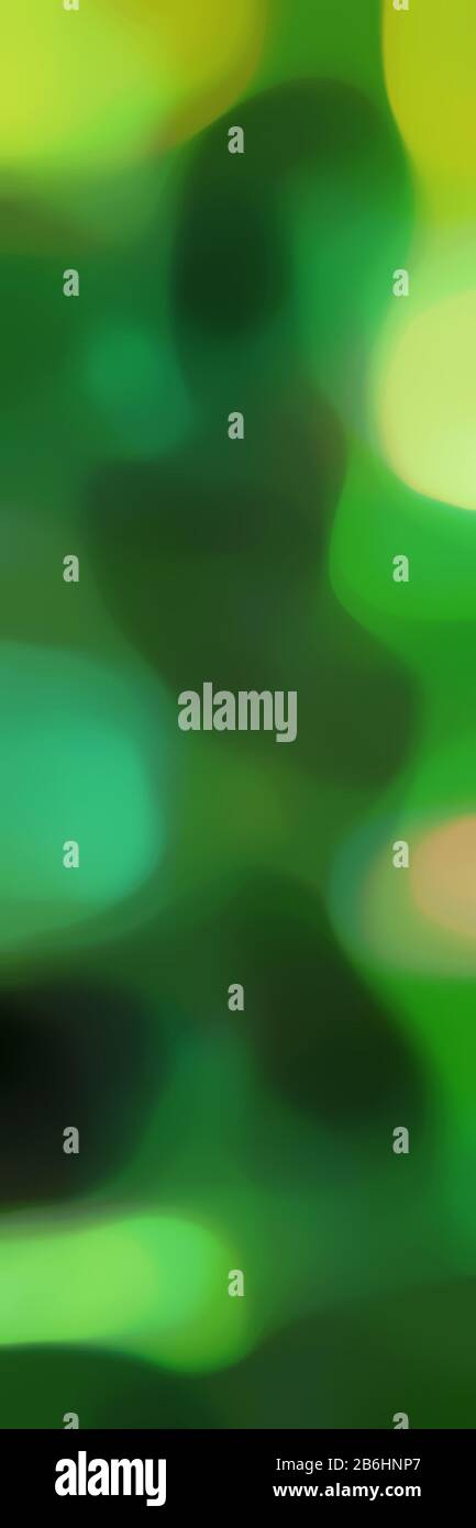 blurred bokeh vertical format background with forest green, moderate ...