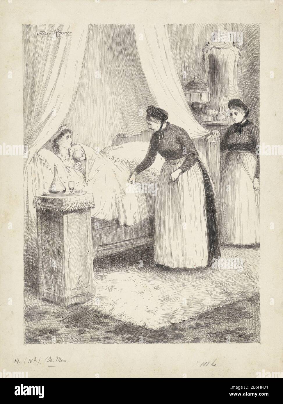 De Min Illustration for airy Sketches from the People's Lives' by A.F.J ...