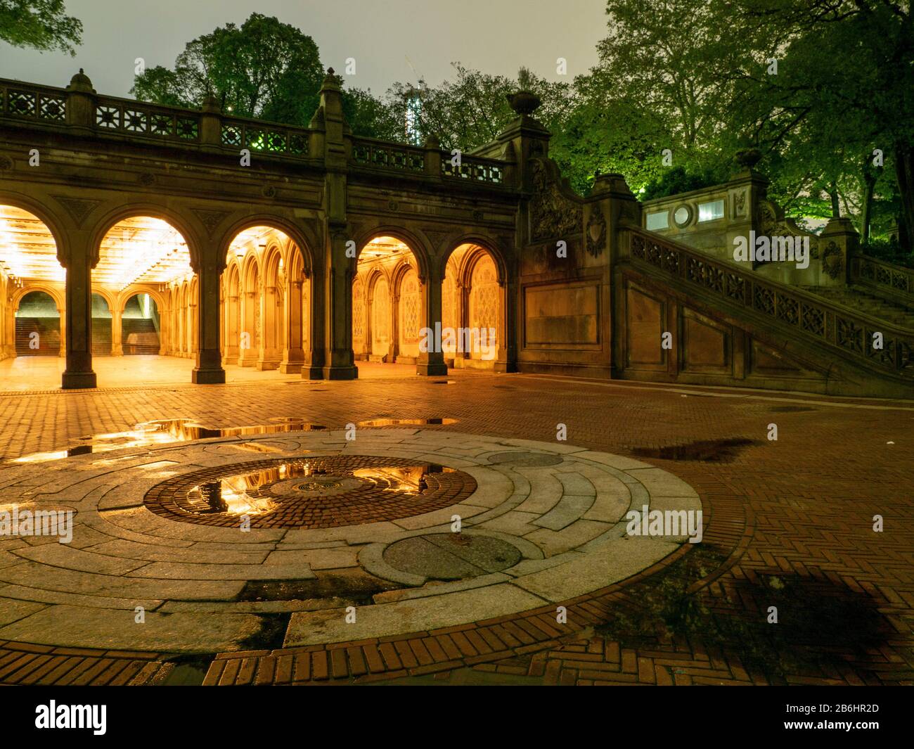 Bethesda terrace central park new york hi-res stock photography and ...