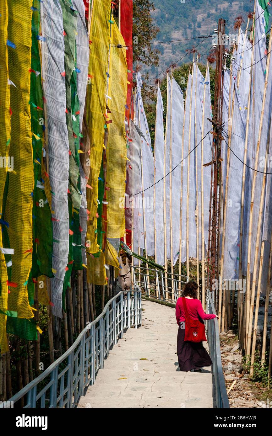 Bhuddist Prayer Flags High Resolution Stock Photography and Images - Alamy