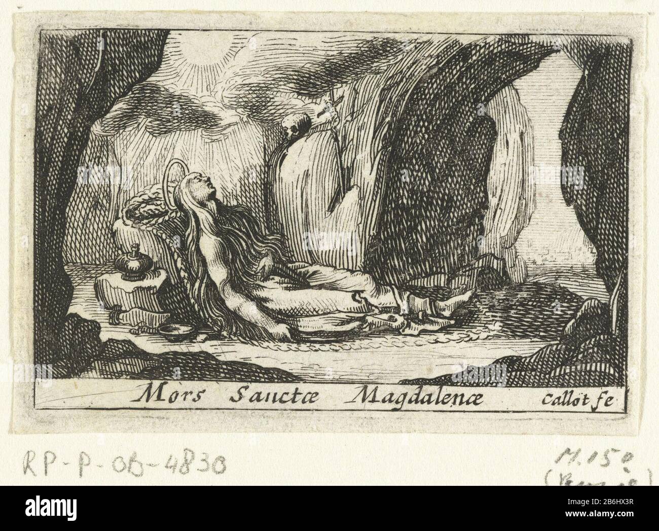 The death of Mary Magdalene Mors Sanctae Magdalenae (title object) the ...