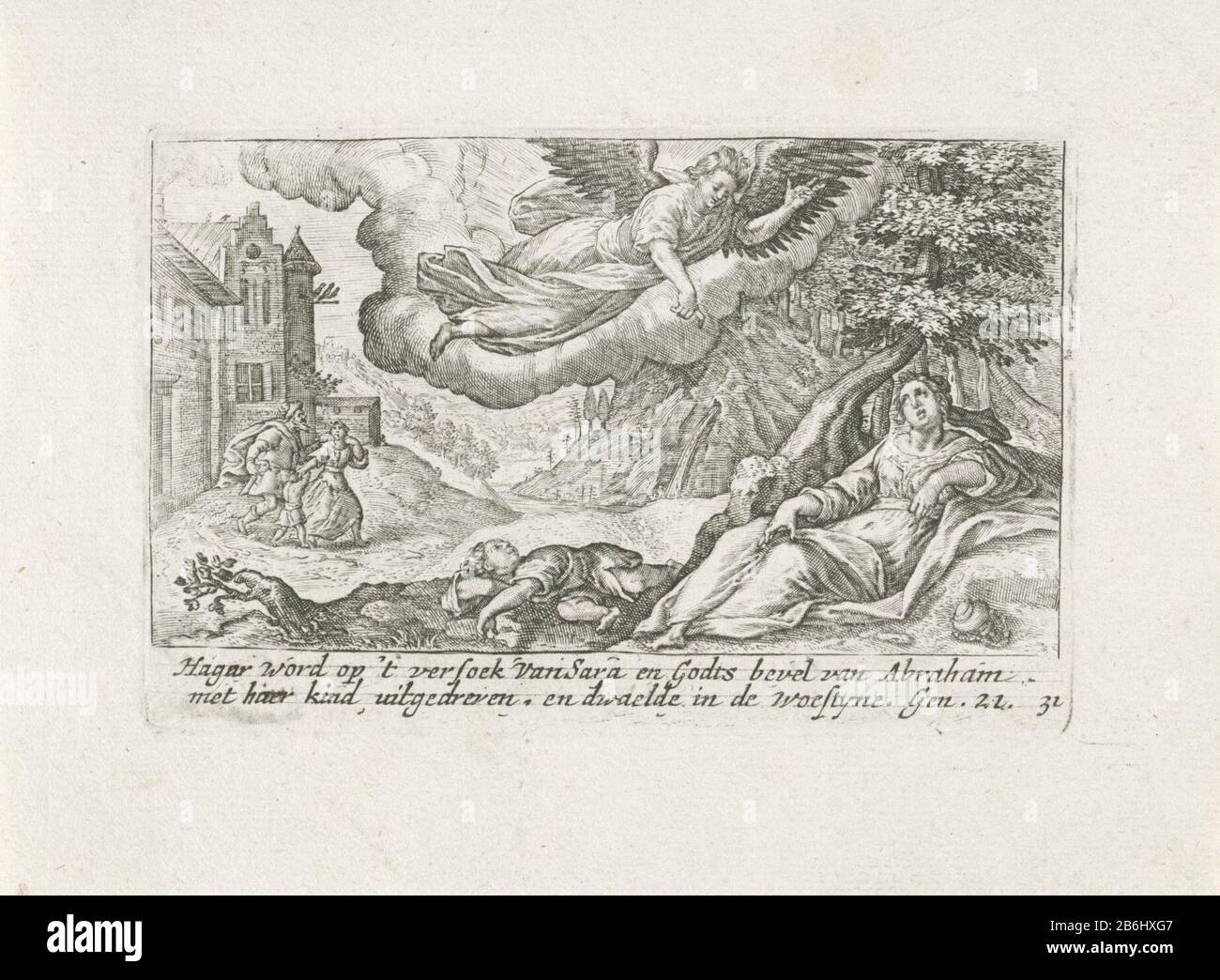 The angel Hagar indicates a source in the desert Liber Genesis (series ...