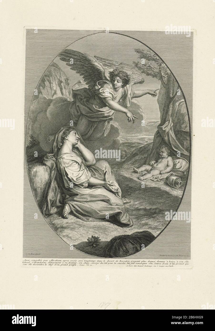 The angel appears to hagar and ishmael hi-res stock photography and ...