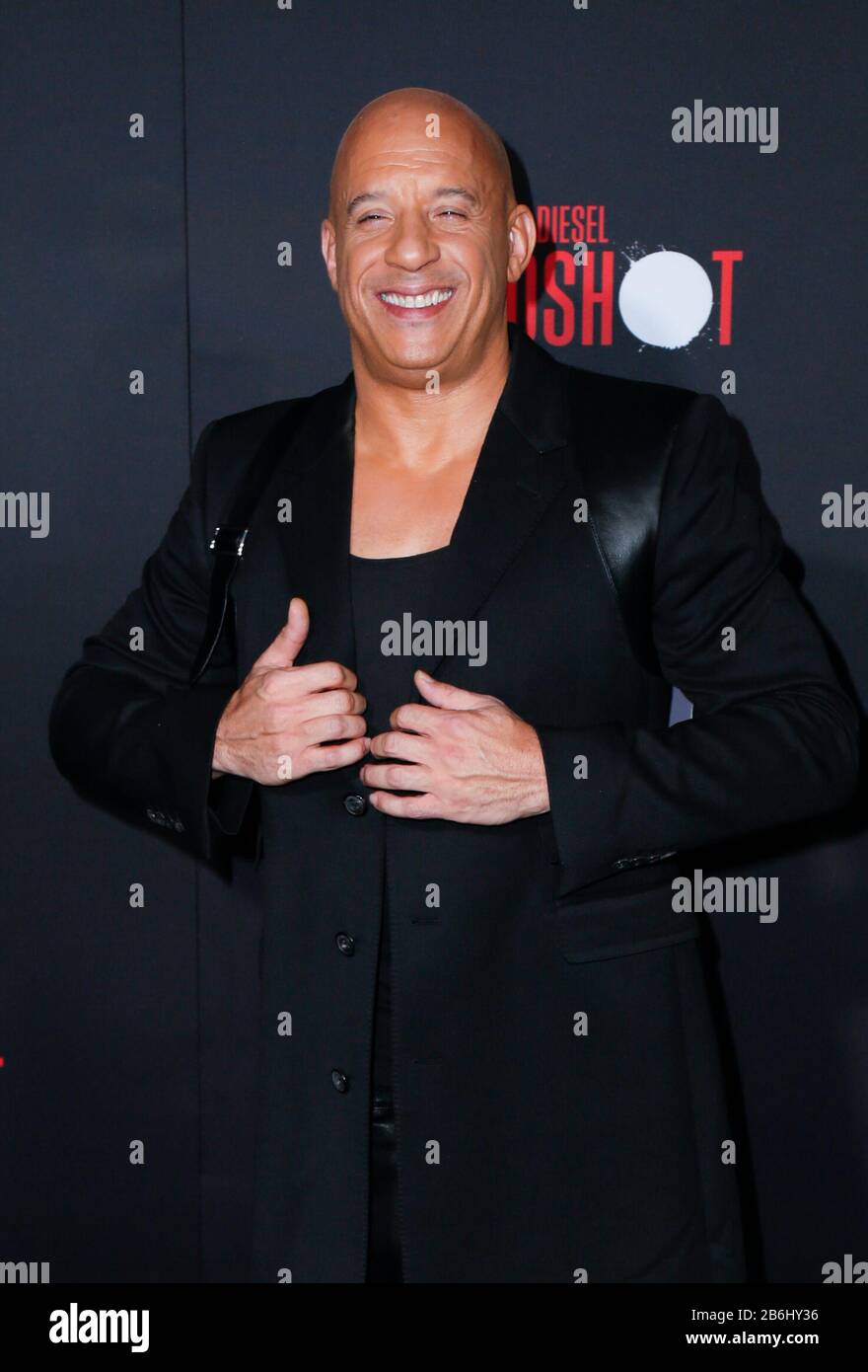 Westwood, USA. 10th Mar, 2020. Vin Diesel walking the red carpet at ...