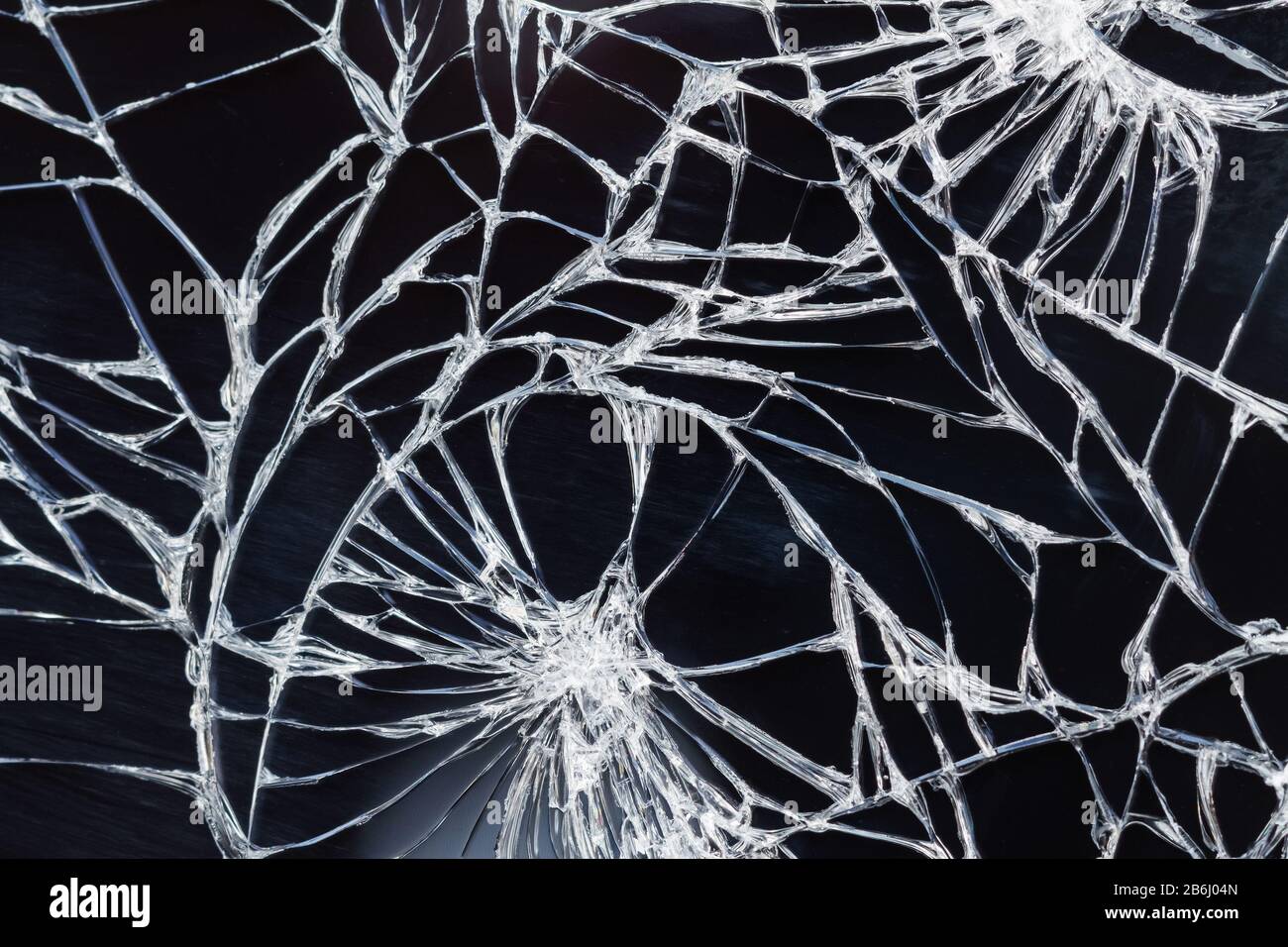 Broken display screen - white lines on black background, design element ...