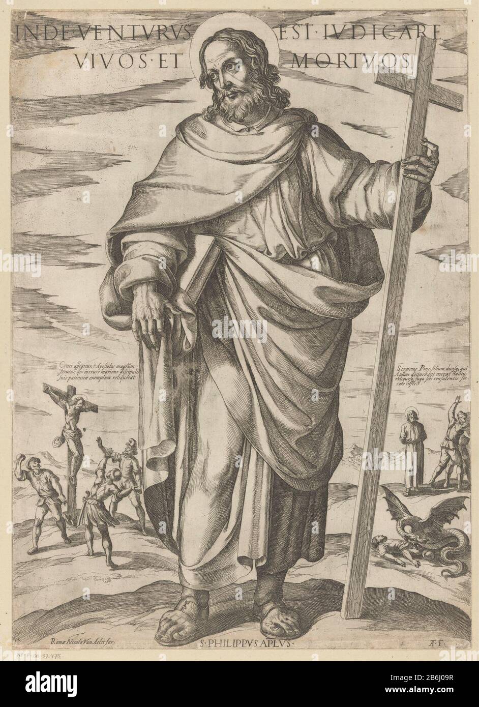 On sanctify Filippus come to judge the living and the dead (titel op ...