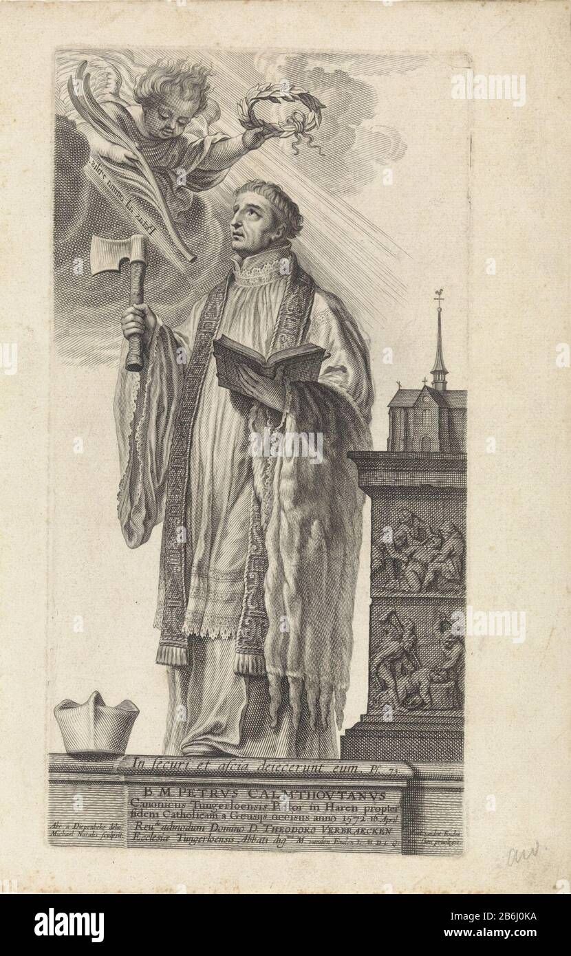 St. Peter of Peter Kalmpthout BM Calmthoutanus (title object) Saints ...