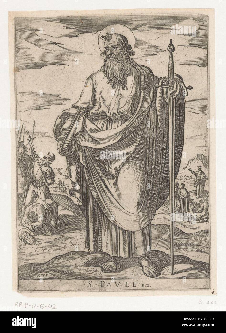 Beheading of saint paul hi-res stock photography and images - Alamy