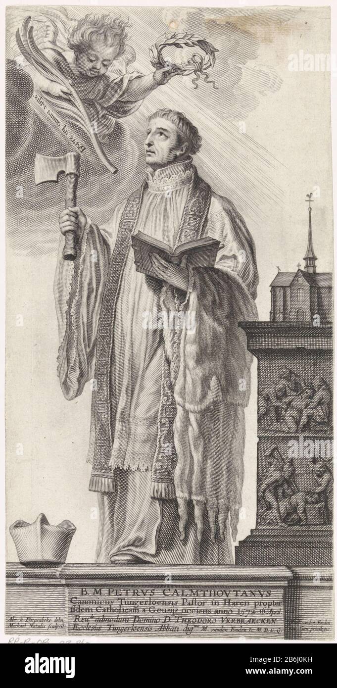 St. Peter of Peter Kalmpthout BM Calmthoutanus (title object) Saints ...