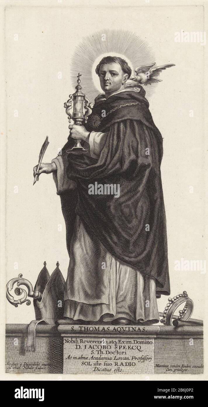 St thomas aquinas portrait hi-res stock photography and images - Alamy