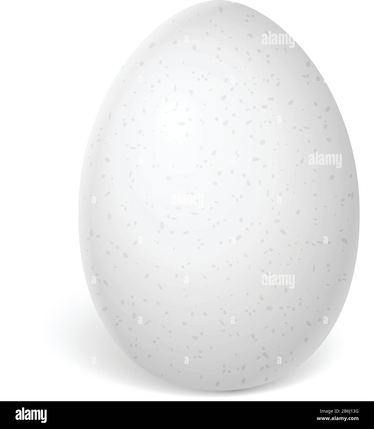 Egg on a white background. Vector illustration Stock Vector Image & Art ...