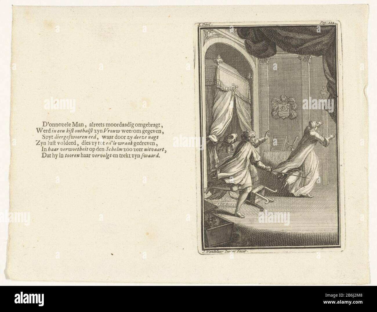 The governor haunts Lucretia Scene from a play to the story of the law ...