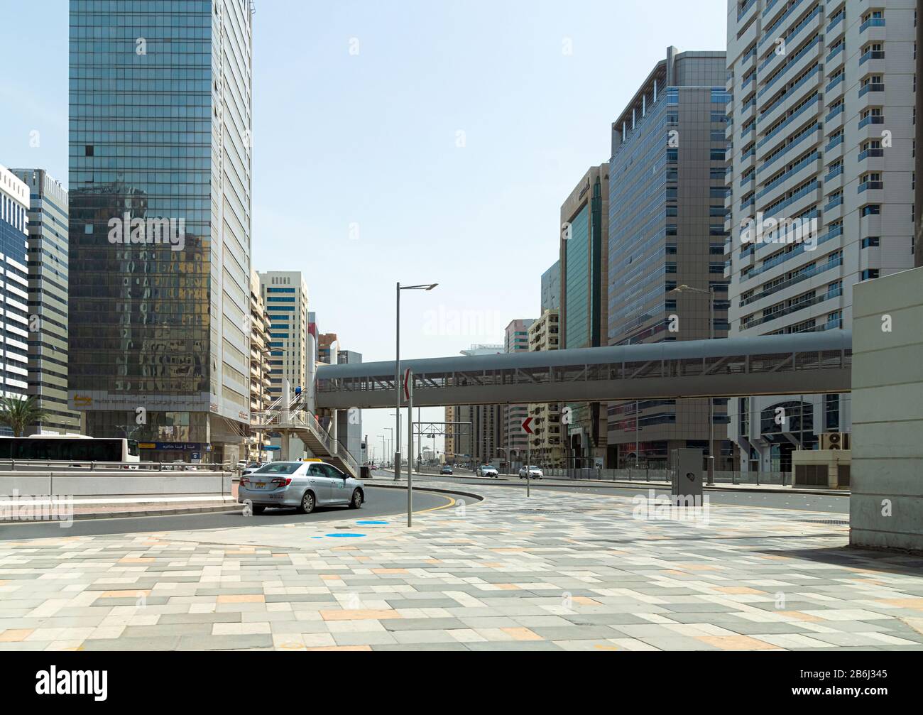 Zayed bin sultan street hi-res stock photography and images - Alamy