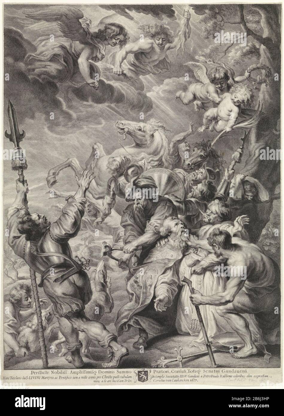 The torture of the H Livinus The martyrdom of St. Livinus Object Type ...