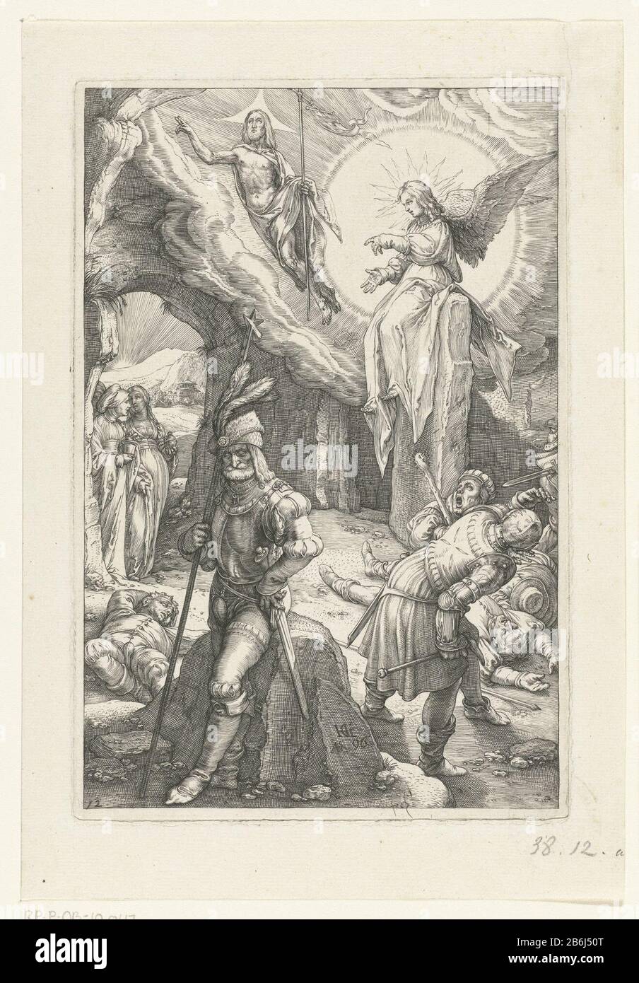 The resurrection The Passion (series title) Christ hovering at the ...