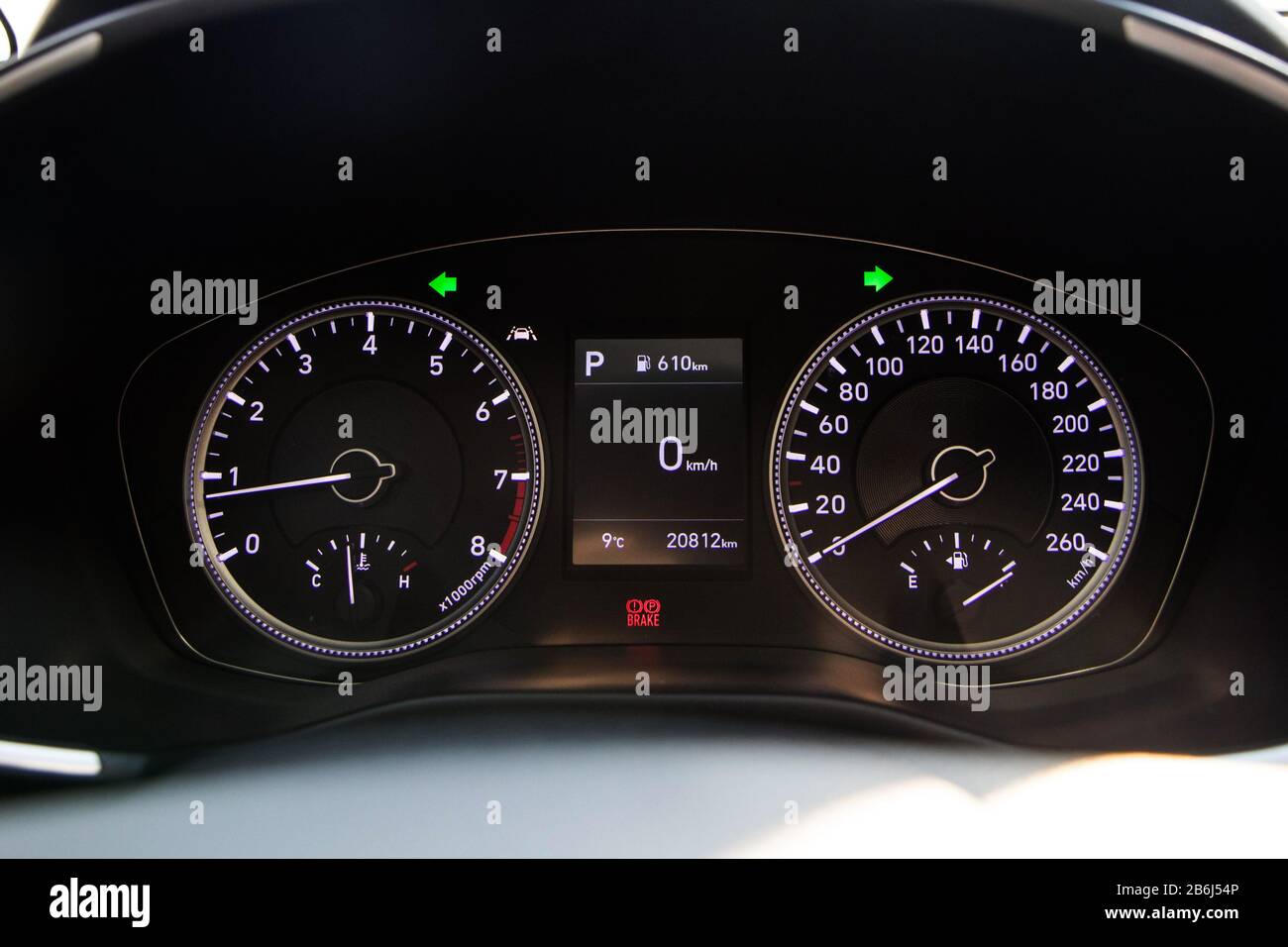 Speedometer Fast Acceleration