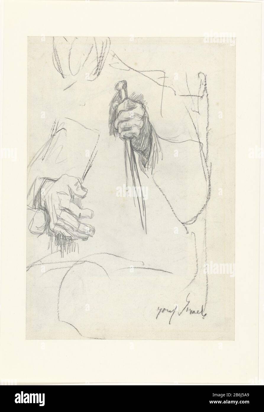 The old rabbi The old rabbi object type: Drawing Object number: RP-T ...