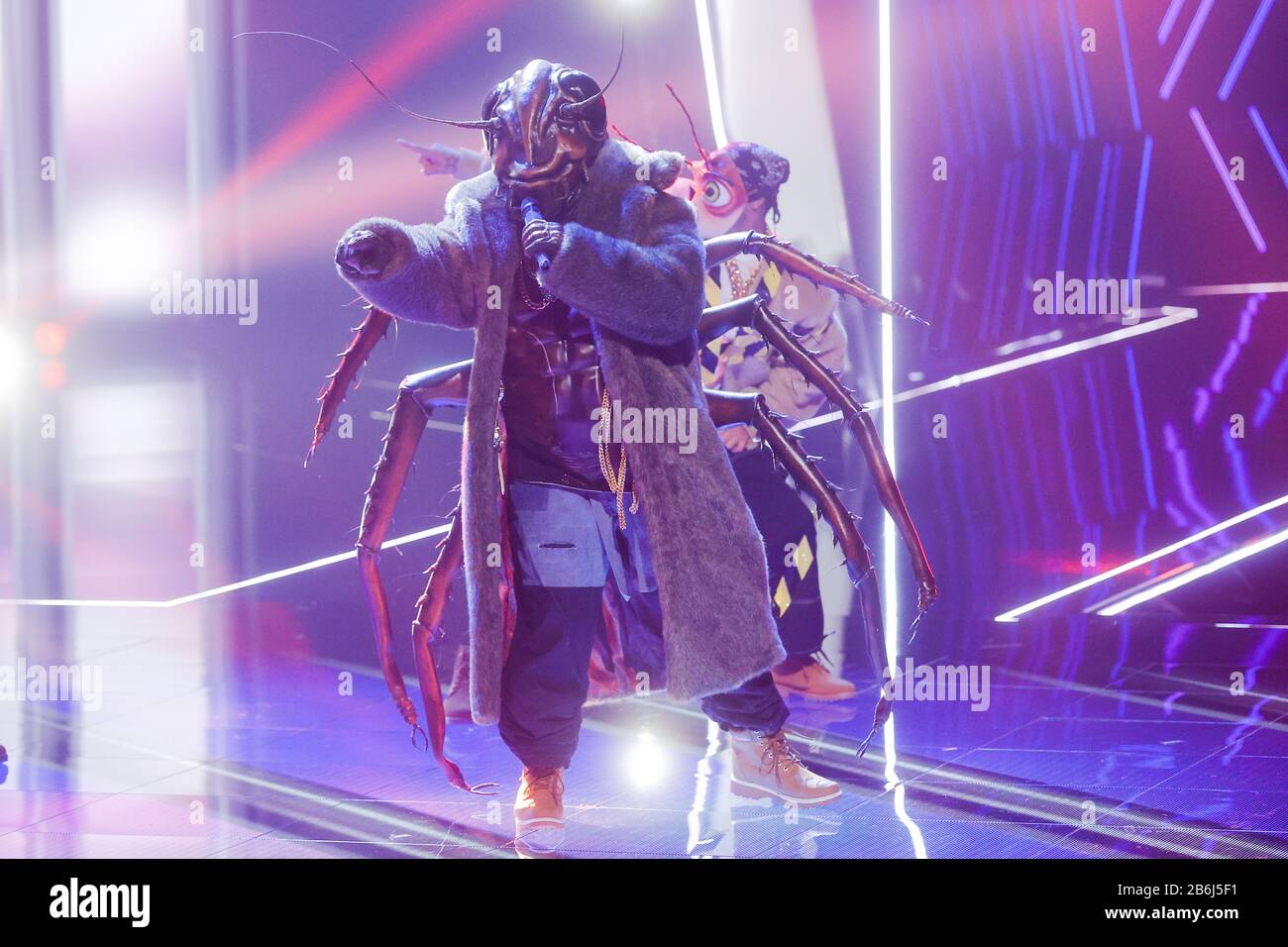 Cologne, Germany. 10th Mar, 2020. The character "The Cockroach" is on ...