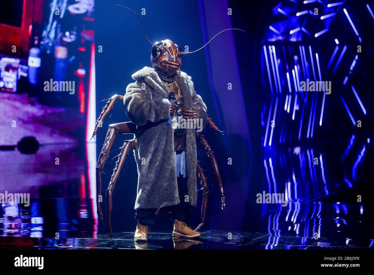 Cologne, Germany. 10th Mar, 2020. The character "The Cockroach" is on ...
